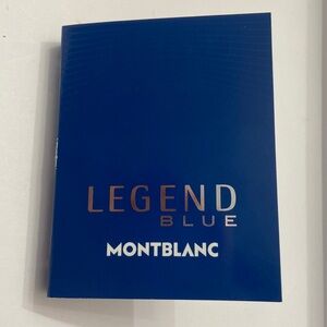 Montblanc | Other | 35 New Montblanc Legend Blue Edp Sample | Poshmark